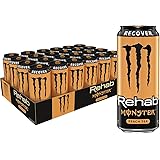 Amazon.com : Monster Rehab Tea + Lemonade + Energy, Energy Iced Tea, 15 ...