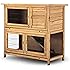 Amazon.com: Kaytee Rabbit Hutch, 2-Story, 48-Inch Wide: Garden & Outdoor