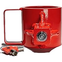 Amazon.com: Equipment Lock Kingpin 5th Wheel Lock - Steel Kingpin 5th ...