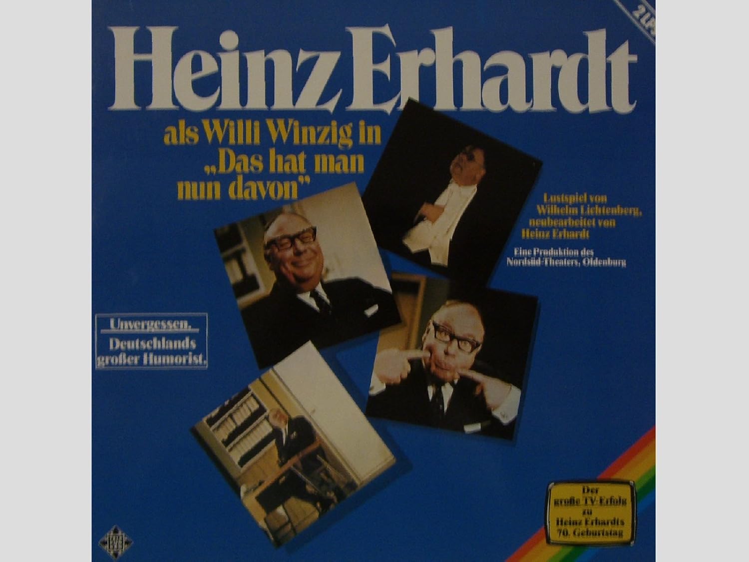 Heinz Erhardt als Willi Winzig in "das hat man nun davon": Amazon.de: Musik
