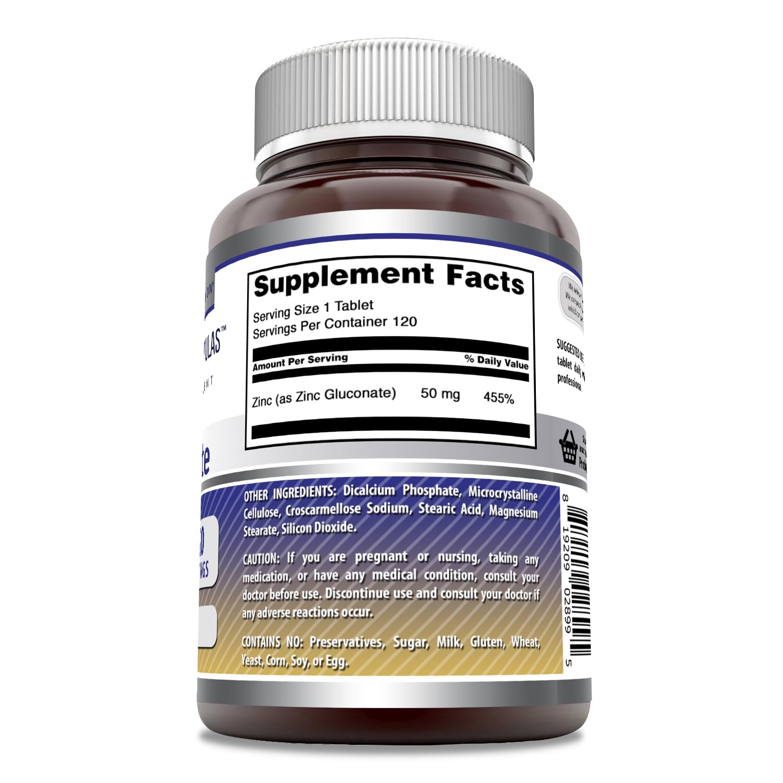 Mua Amazing Formulas Zinc Gluconate Supplement | 50 Mg Per Serving ...