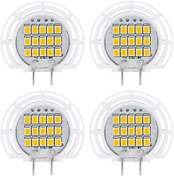 Promotion! Landlite Dimmable LED G8 Bulbs G8-2018 2.3W warmwhite 4PK ...
