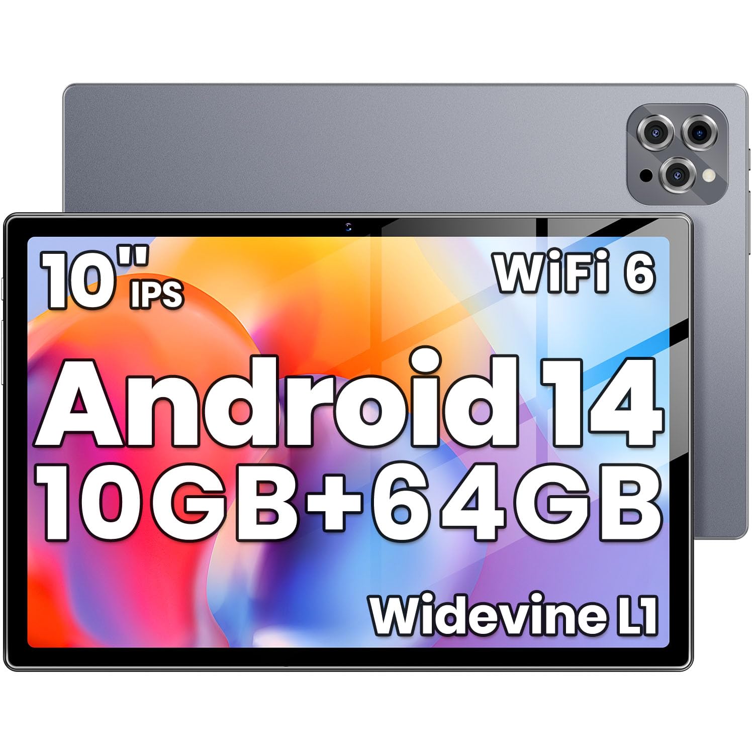 Mua Tablet 10 inch first introduced in 2024, Android 14, Tablet, 10 ...