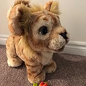 Disney The Lion King Mighty Roar Simba Interactive Plush Toy, Brought ...