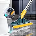 Amazon.com: 2 in 1 Cleaning Scrub Brush with Long Handle Heavy Duty ...