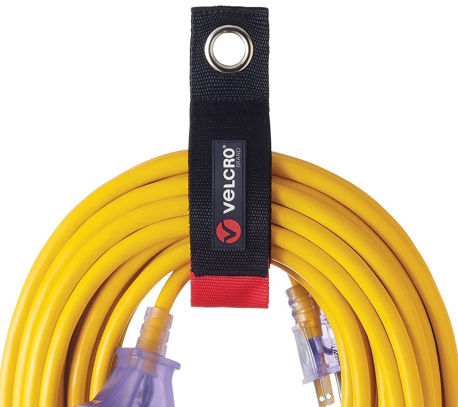 VELCRO Brand Heavy Duty Extension Cord Holder Organizer | Holds 75 ...