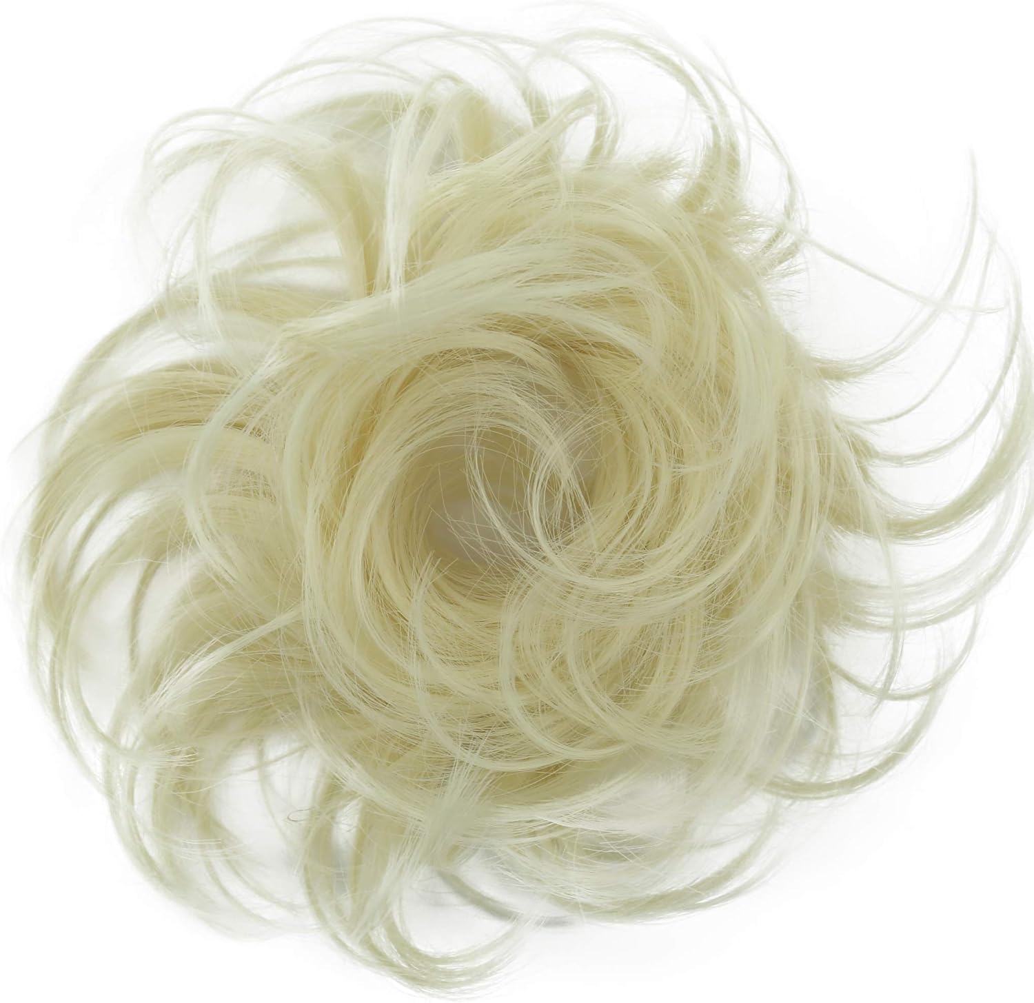 PRETTYSHOP Parrucchino Updos panino disordinata leggermente ondulato ...