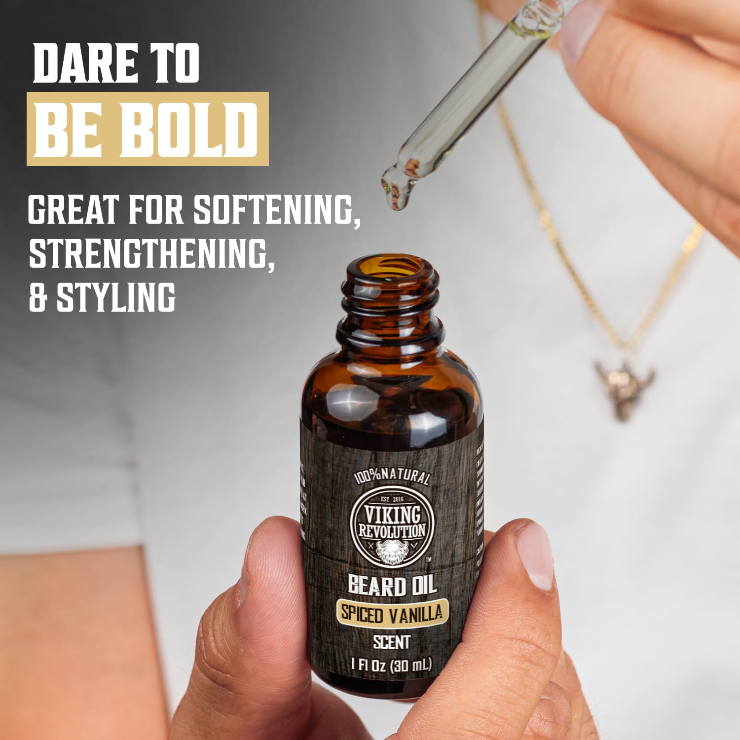 Mua Viking Revolution Beard Oil for Men - Natural Mens Beard Oil with ...