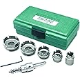 Greenlee 660 Kwik Change Stainless Steel Hole Cutter Kit, 7-Piece ...