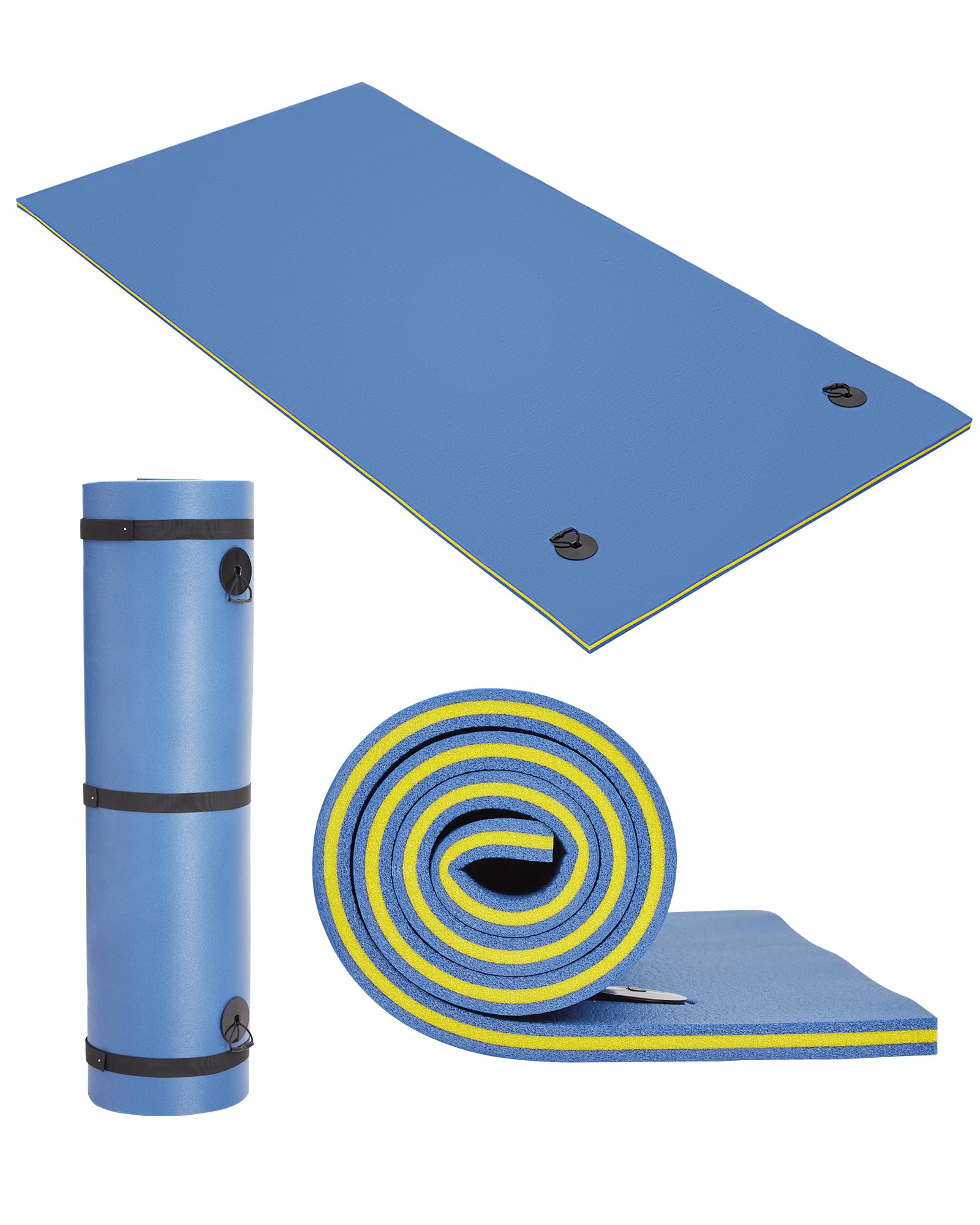 Lily Pad Floating Mat for Lake & Pool, 8'/9'/12' Extra Large Floating ...