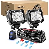 Amazon.com: Nilight LED Light Bar 20 Inch 126W Spot Flood Combo Led Off Road Lights 12V 5Pin ...