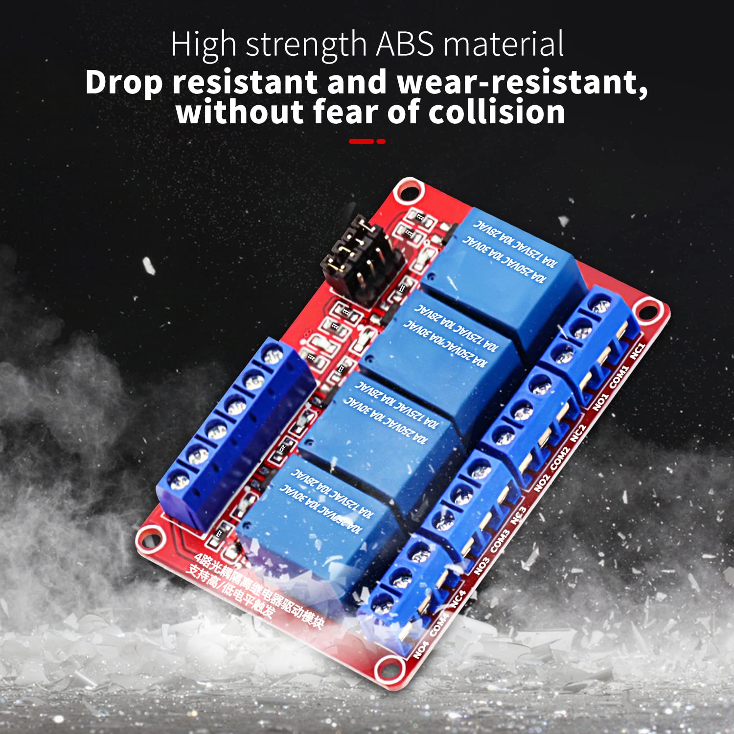 Mua DaFuRui 4 Channel 5V Relay Module 2Pack 5V Relay Board with ...
