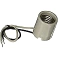 Leviton 10085 Medium Base, One-Piece, Keyless, Incandescent, Glazed ...