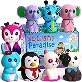 Amazon.com: Jumbo Squishy Toys for Kids 5 Pack - Squishes Slow Rising ...