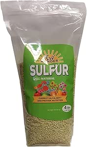 Soil Mender Elemental Sulfur 4 lb. : Amazon.com.au: Garden