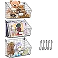Amazon.com: X-cosrack 3 Tier Hanging Metal Wire Basket Bin Extra Large ...