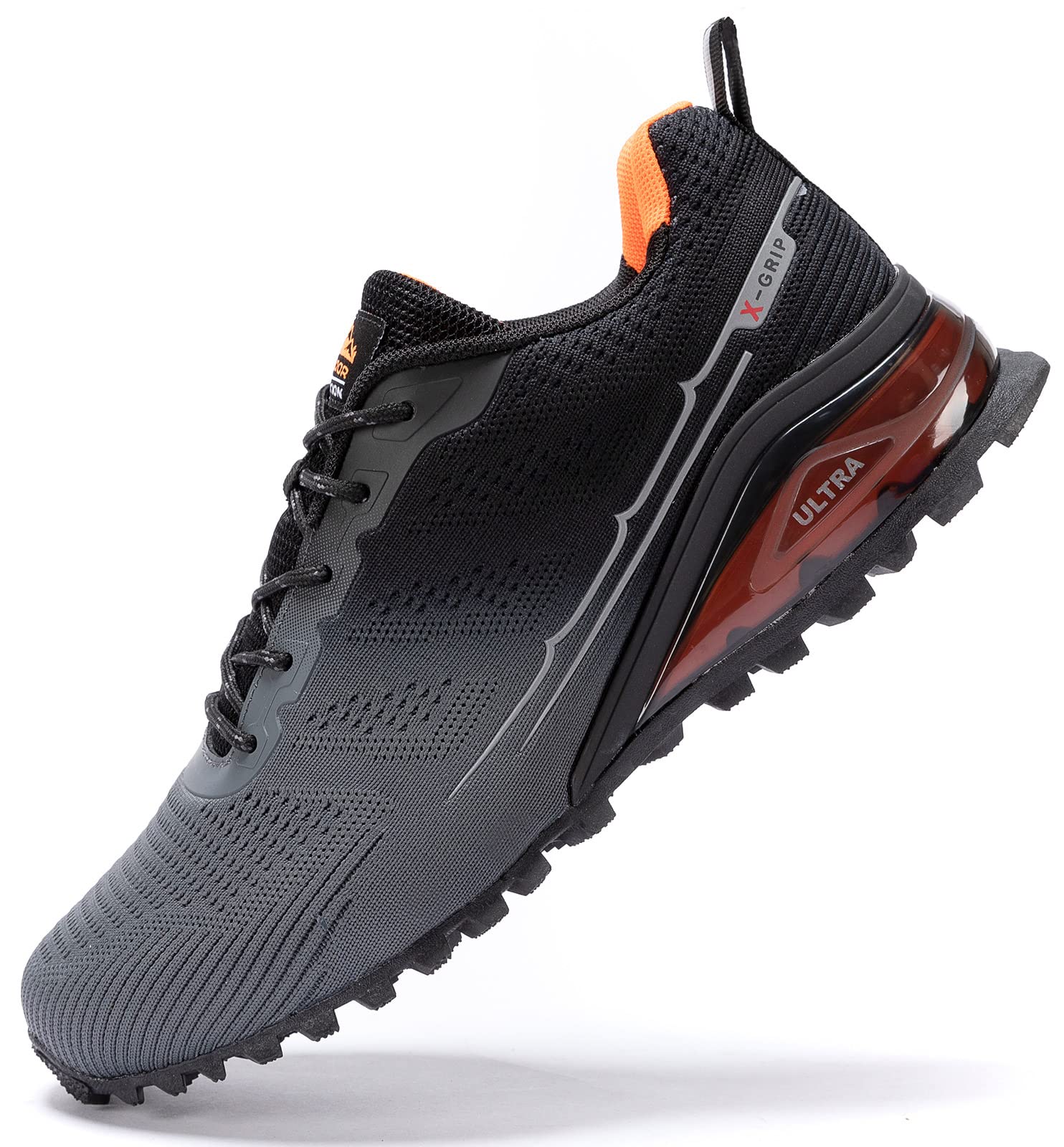 ikunka Men's Fashion Sneakers Lightweight Breathable Walking Shoes ...