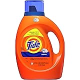 Amazon.com: Tide High Efficiency Liquid Laundry Detergent, Coldwater Clean Fresh Scent, 48 Loads ...