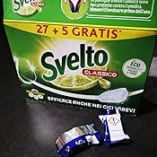 Svelto Classico Pastiglie per Lavastoviglie, Megapack 224 Lavaggi ...