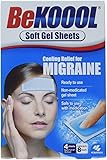 Amazon.com: BeKoool Cooling Relief for Migraine Soft Gel Sheets, Pack of 3: Health & Personal Care