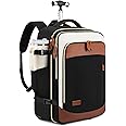 Amazon.com: LOVEVOOK Rolling Backpack for Women, 50L Travel Backpack ...