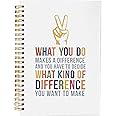 Amazon.com : VNWEK Inspirational Notebook,Inspirational Quotes Spiral ...