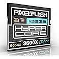 Amazon.com: PixelFlash 128GB CFast 2.0 Card 3600X HyperCore 570MB/s ...