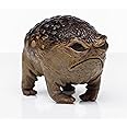 Amazon.com: MOLMH Weird Queer Grumpy Frog Toad Statue Ugly Angry ...