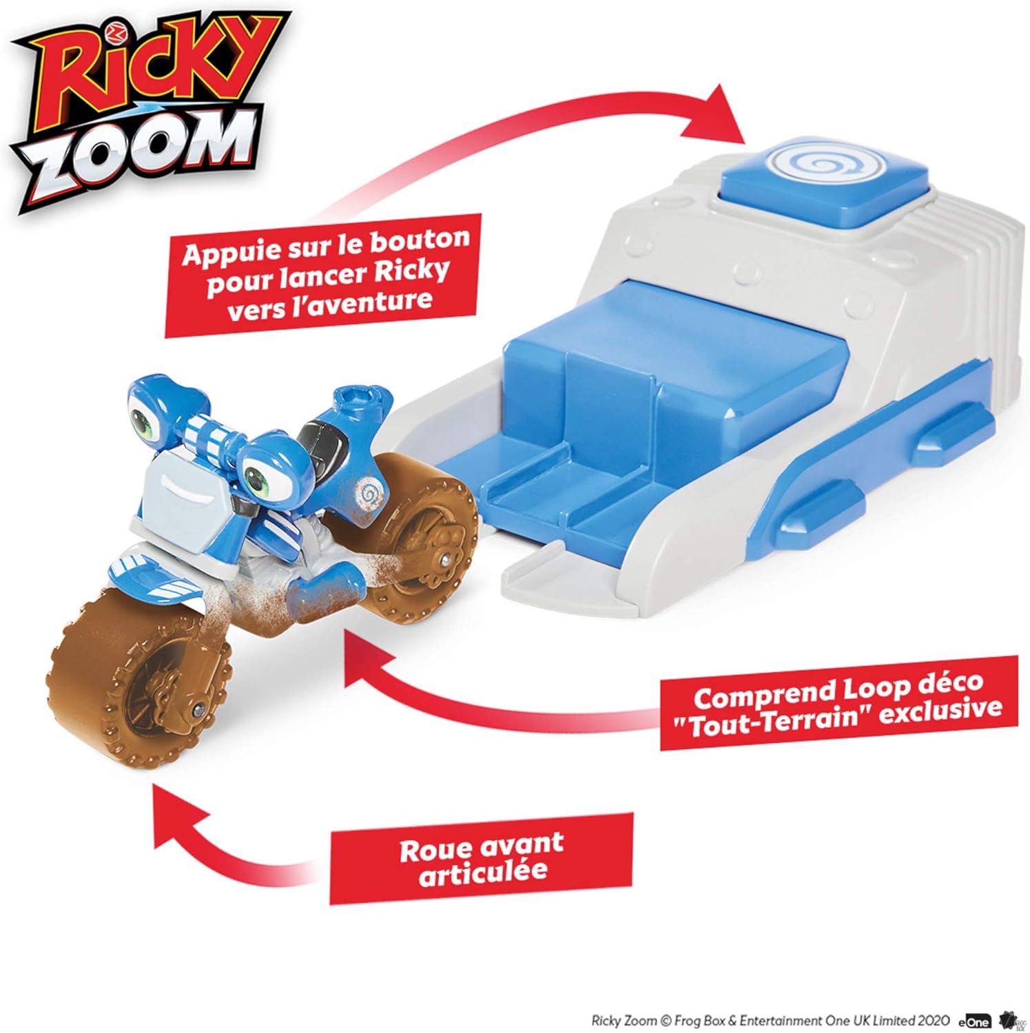 Ricky Zoom T20040 Launch & Go Loop – BigaMart