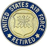 Amazon.com: US Air Force Retired 5/8" Lapel Pin: Toys & Games