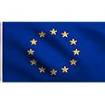 Amazon.com : DMSE European Union EU 12 Golden Stars Flag 2X3 Ft Foot ...
