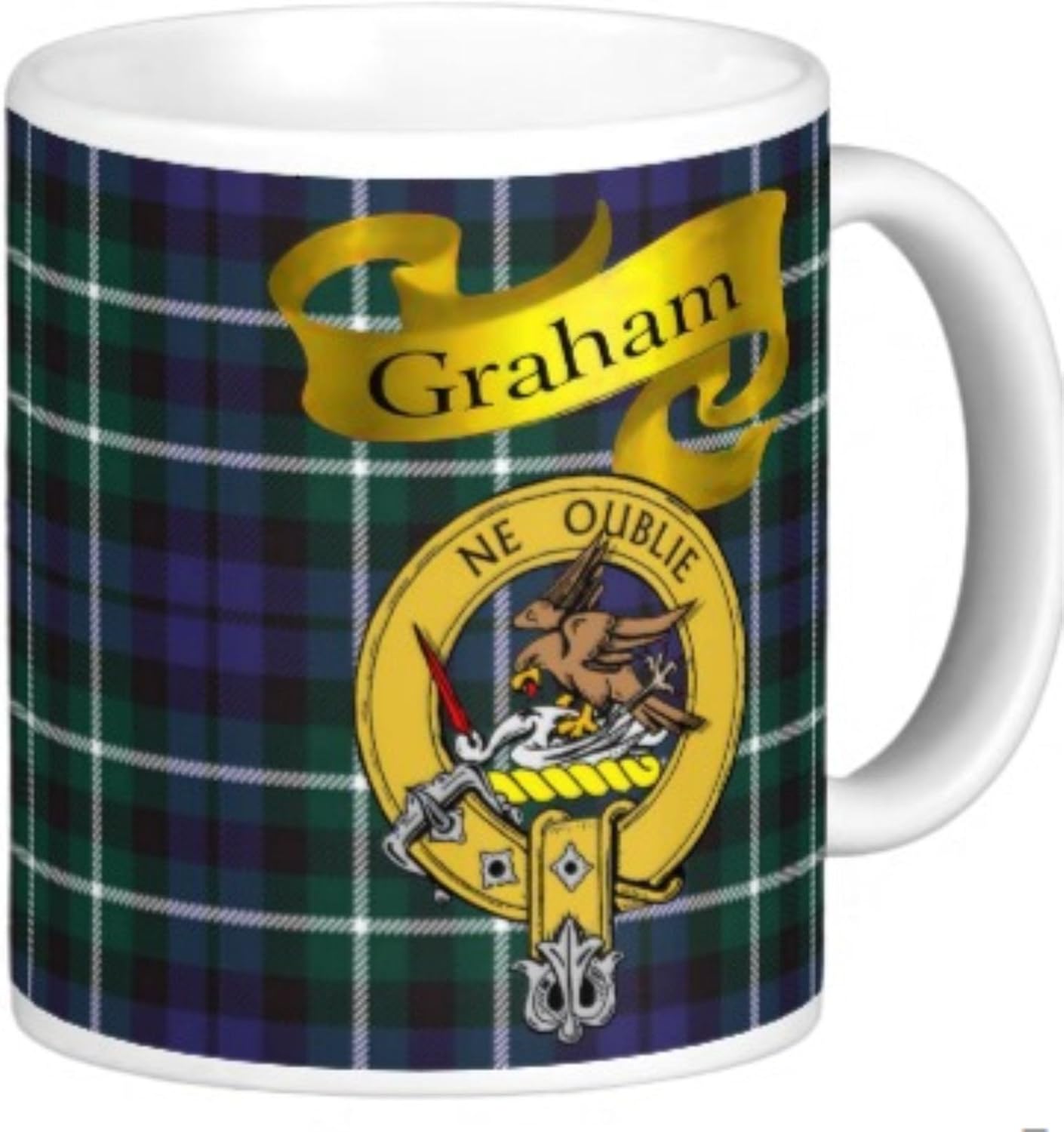 Amazon.com: Scottish Clan Graham on 11 Oz. Ceramic Coffee Mug: Kitchen ...