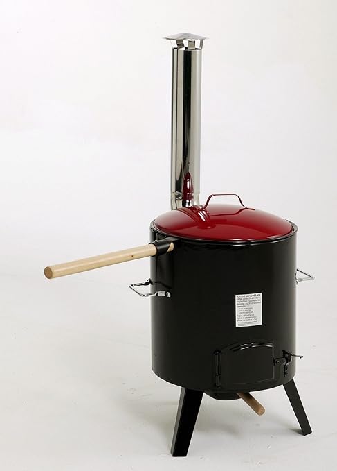 GrillChef Maroni-Ofen Exklusiv, schwarz: Amazon.de: Garten