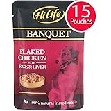 HiLife It's Only Natural Luxury Dog Food The Jelly Selection, 15 x 100g ...