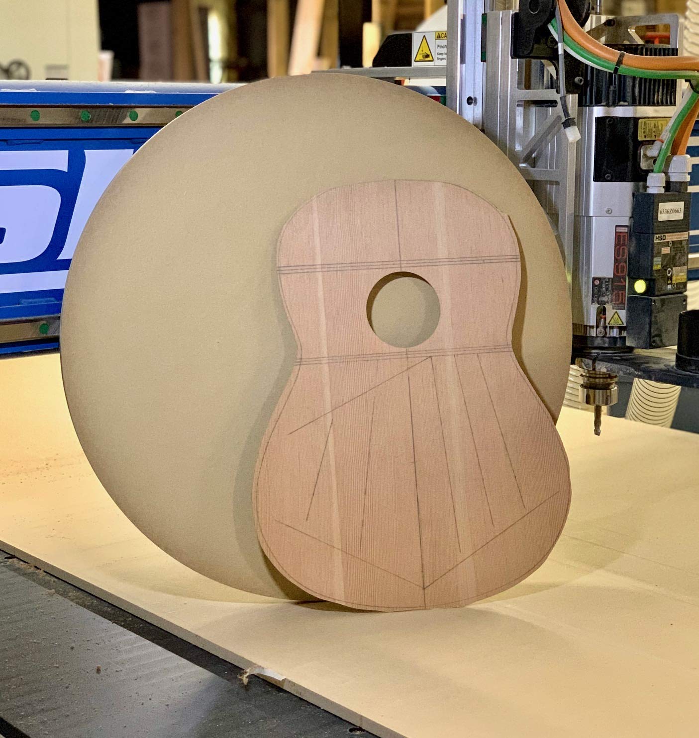 Amazon.com: 25 Foot Radius Dish or Disc for Guitar Building: Handmade