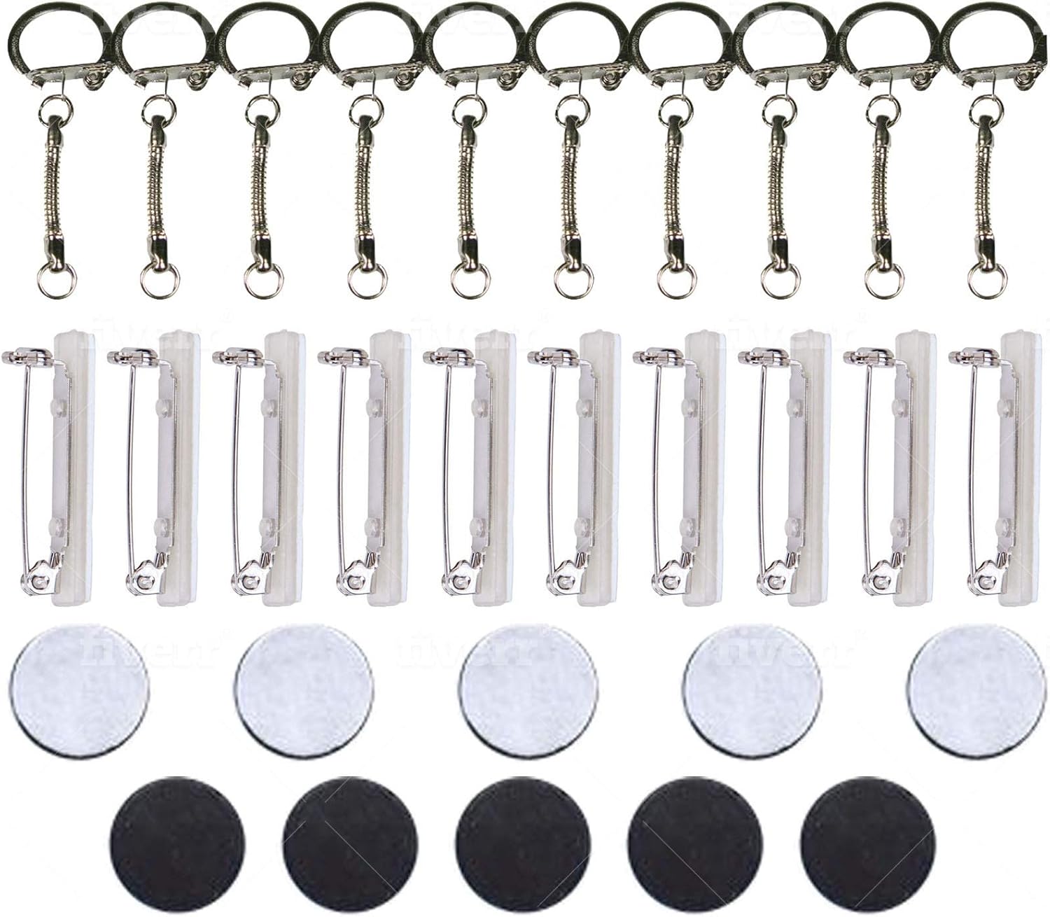 [Closing trailer] 10 key rings, 10 stickers magnets, 10 pins – 30 ...