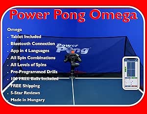 Amazon.com: Power Pong Omega Robot : Sports & Outdoors