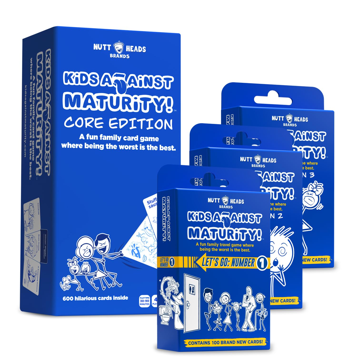 Kids Against Maturity: Card Game for Kids and Family, Super Fun ...