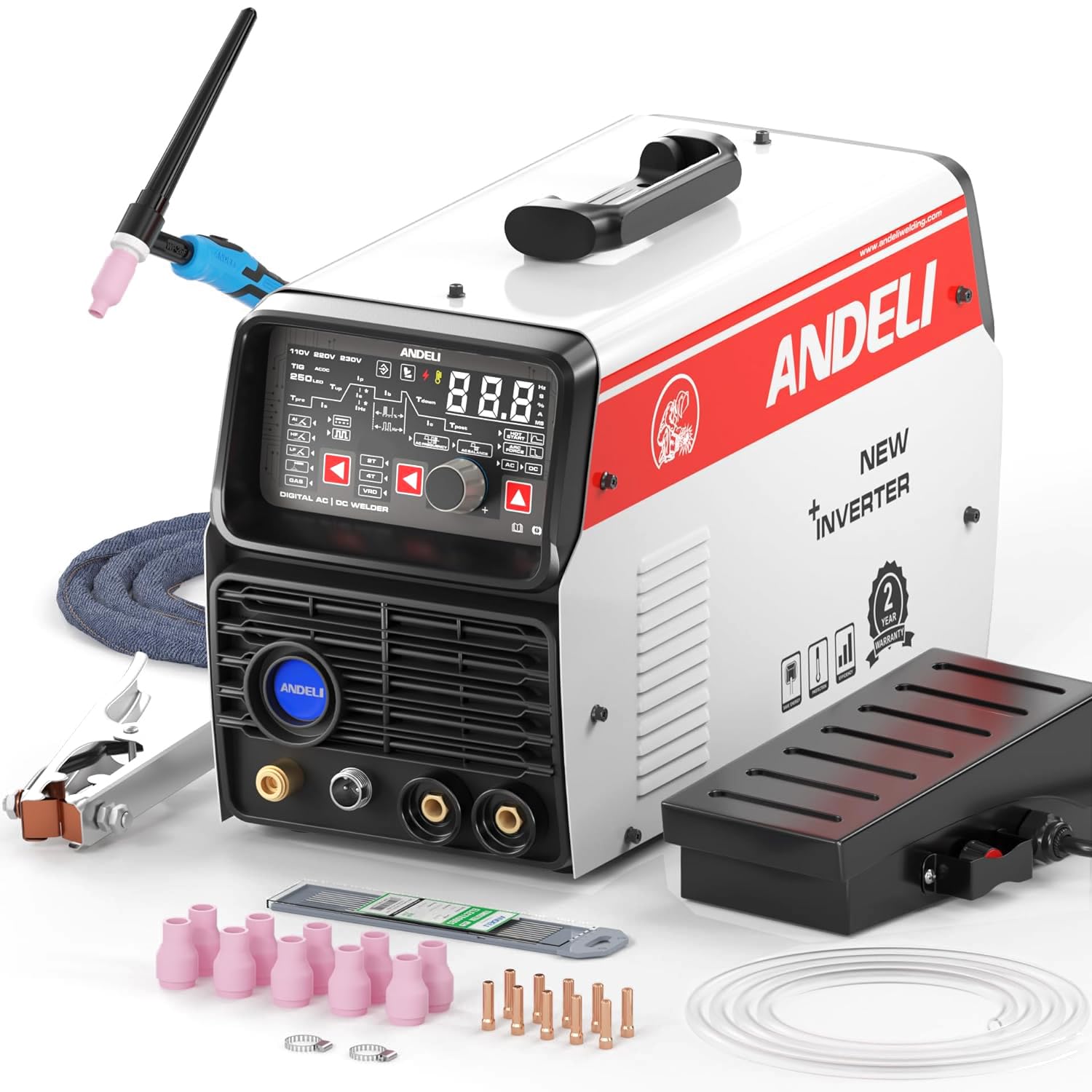 Mua Aluminum Welder AC/DC TIG welder, LED Screen MMA/LIFT TIG/HF TIG ...