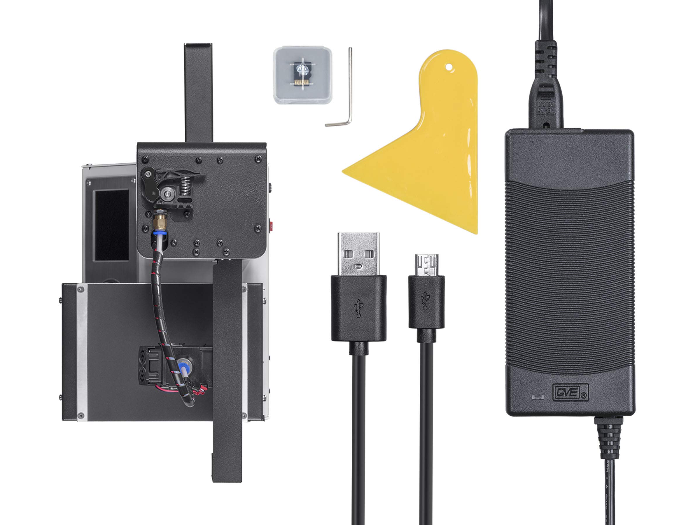 Monoprice Select Mini 3D Printer v2 - Blanco con placa de construcción ...