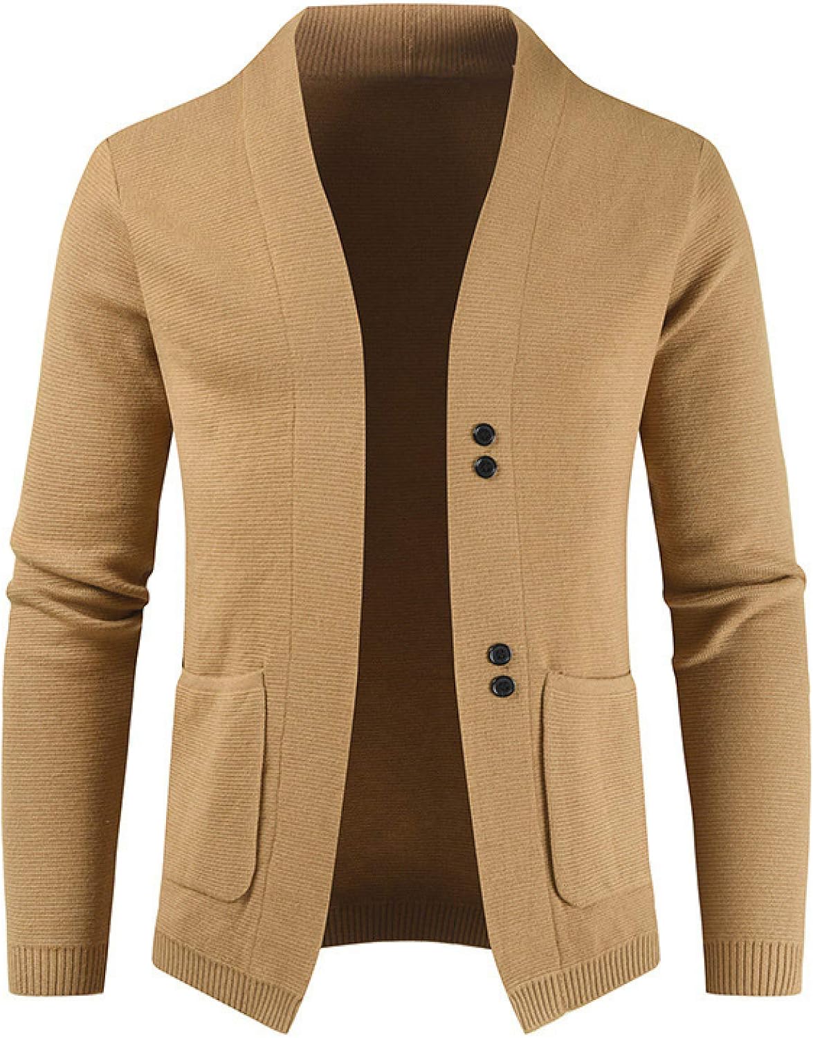 Cárdigan de Punto para Hombre Cárdigans con Botones de Estilo clásico ...