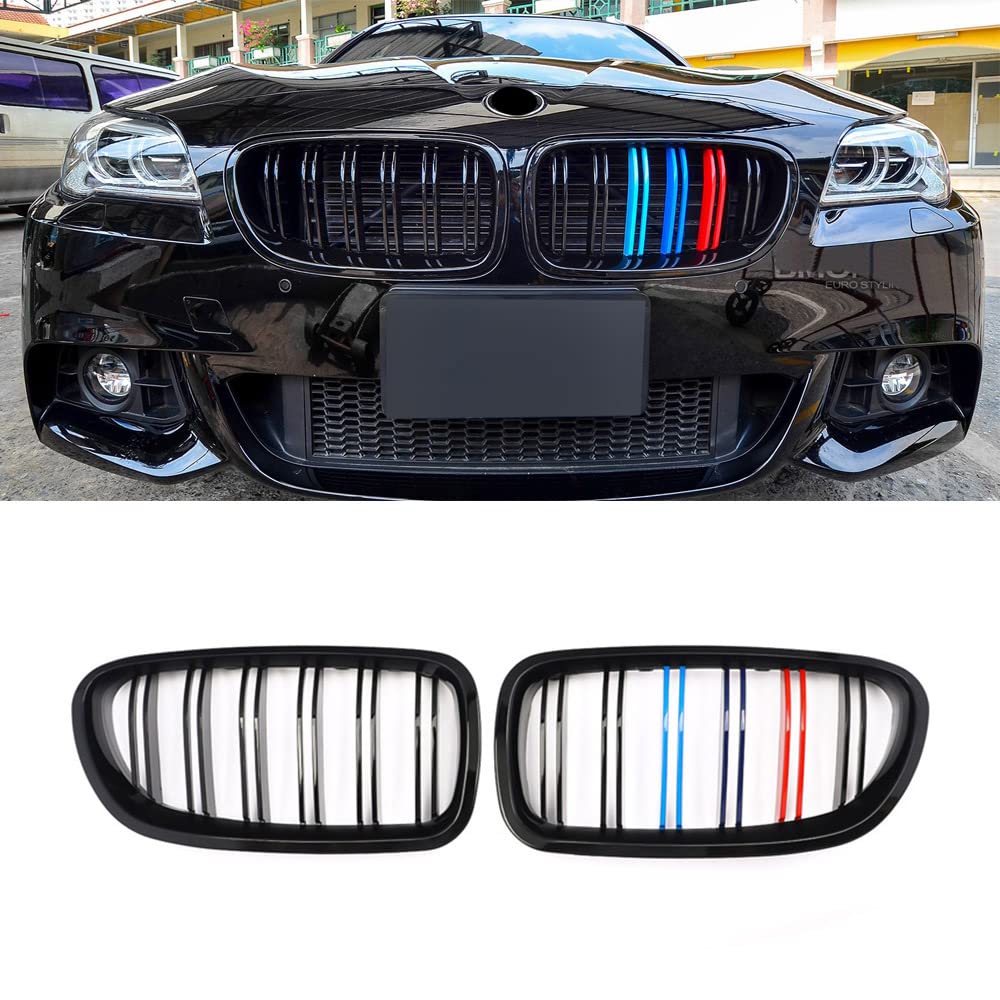 Mua M Color F10 Grille, Front Kidney Grill for 2010-2016 BMW 5 Series ...
