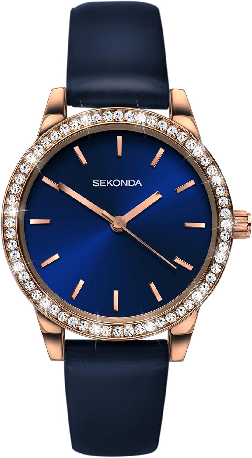 Sekonda Watches Womens Analogue Classic Quartz Watch With PU Strap 2453 sekonda-watches-womens-analogue-classic-quartz-watch-with-pu-strap-2453
