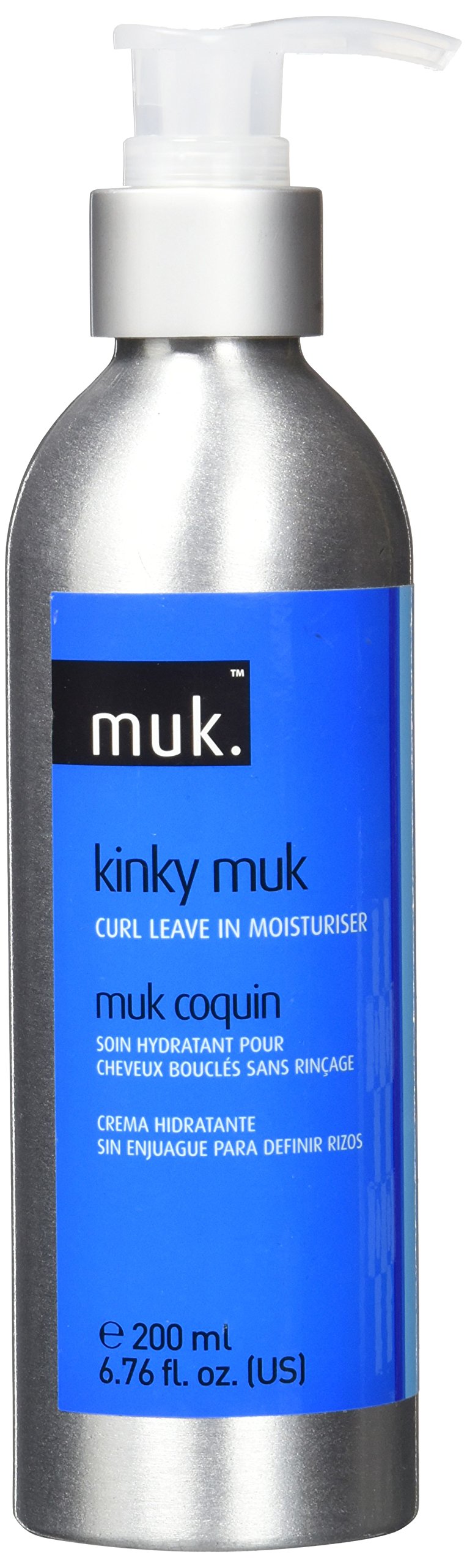 Amazon.com : Muk Haircare Kinky Extra Hold Curl Amplifier, 6.8 Ounce ...