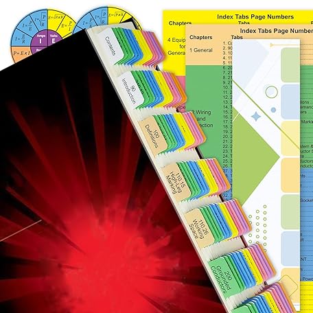 Mua Weprota Electrical Code Tabs for NEC 2020, 140 PCS Laminated ...