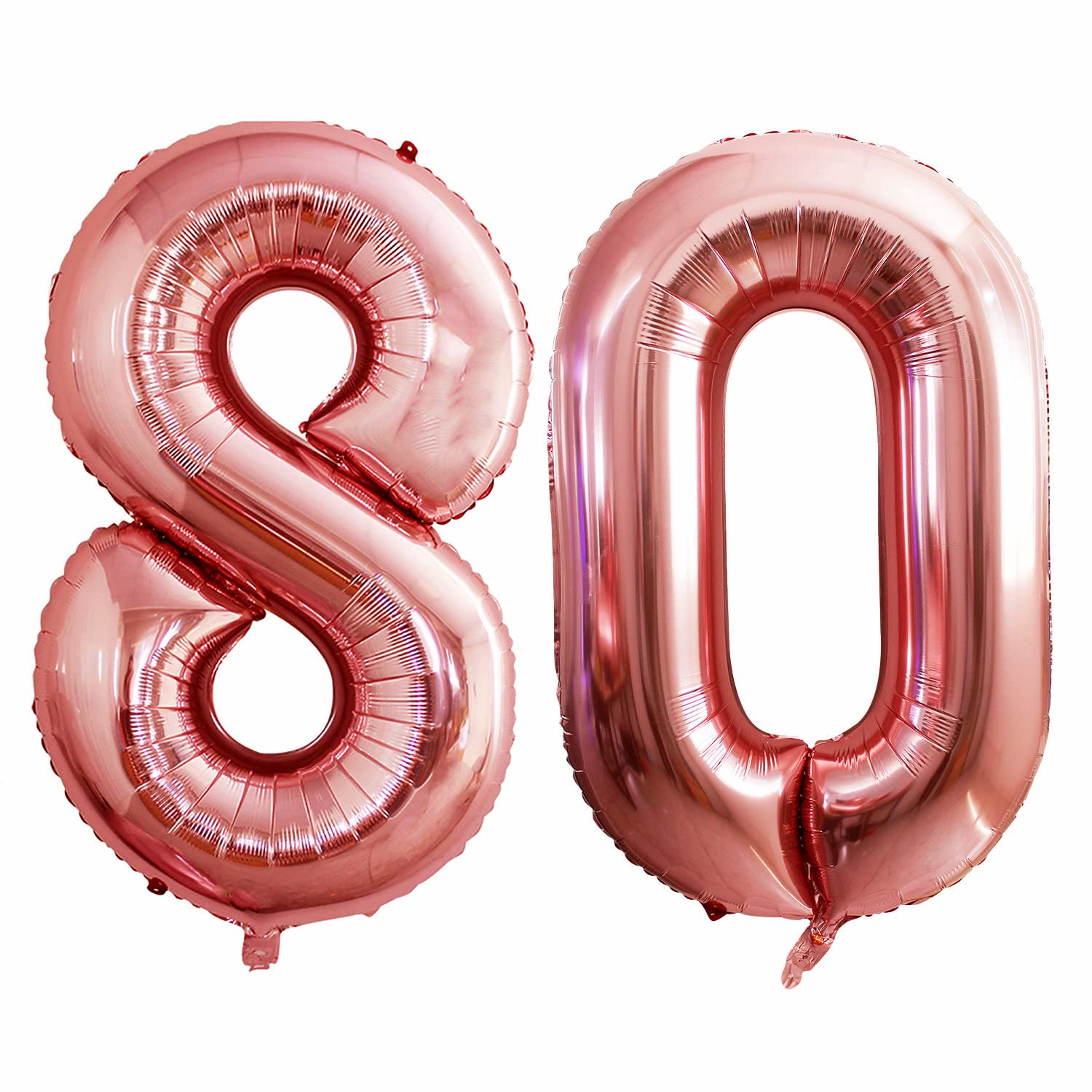 GOER Number 80 Balloons for 80th Birthday Party Decorations,42 Inch ...