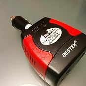BESTEK 150W Power Inverter with 3.1A Dual USB Charging Ports: Amazon.ca ...