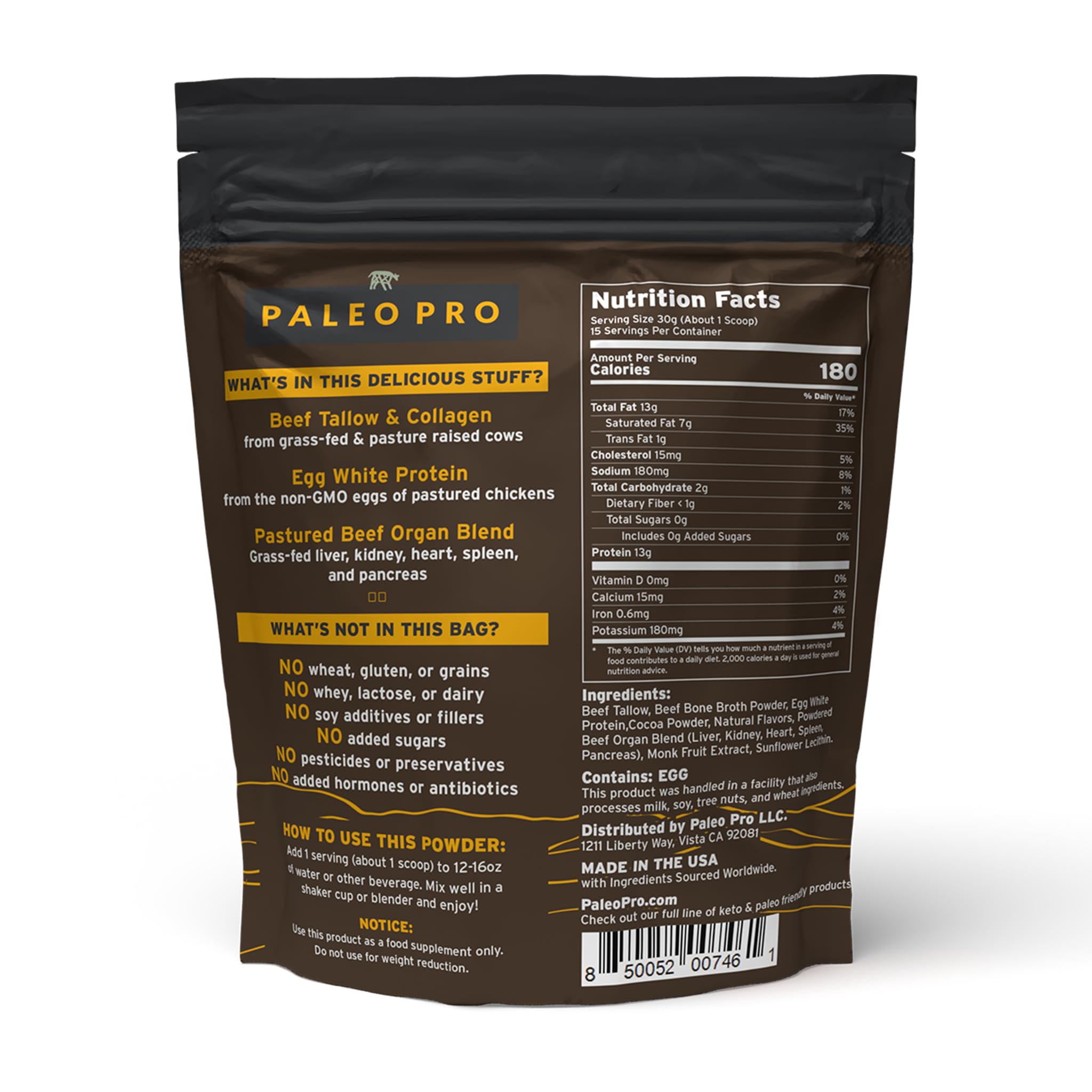 Mua Ancient Cacao Protein Powder (15 Servings) (Pack of 1) trên Amazon ...