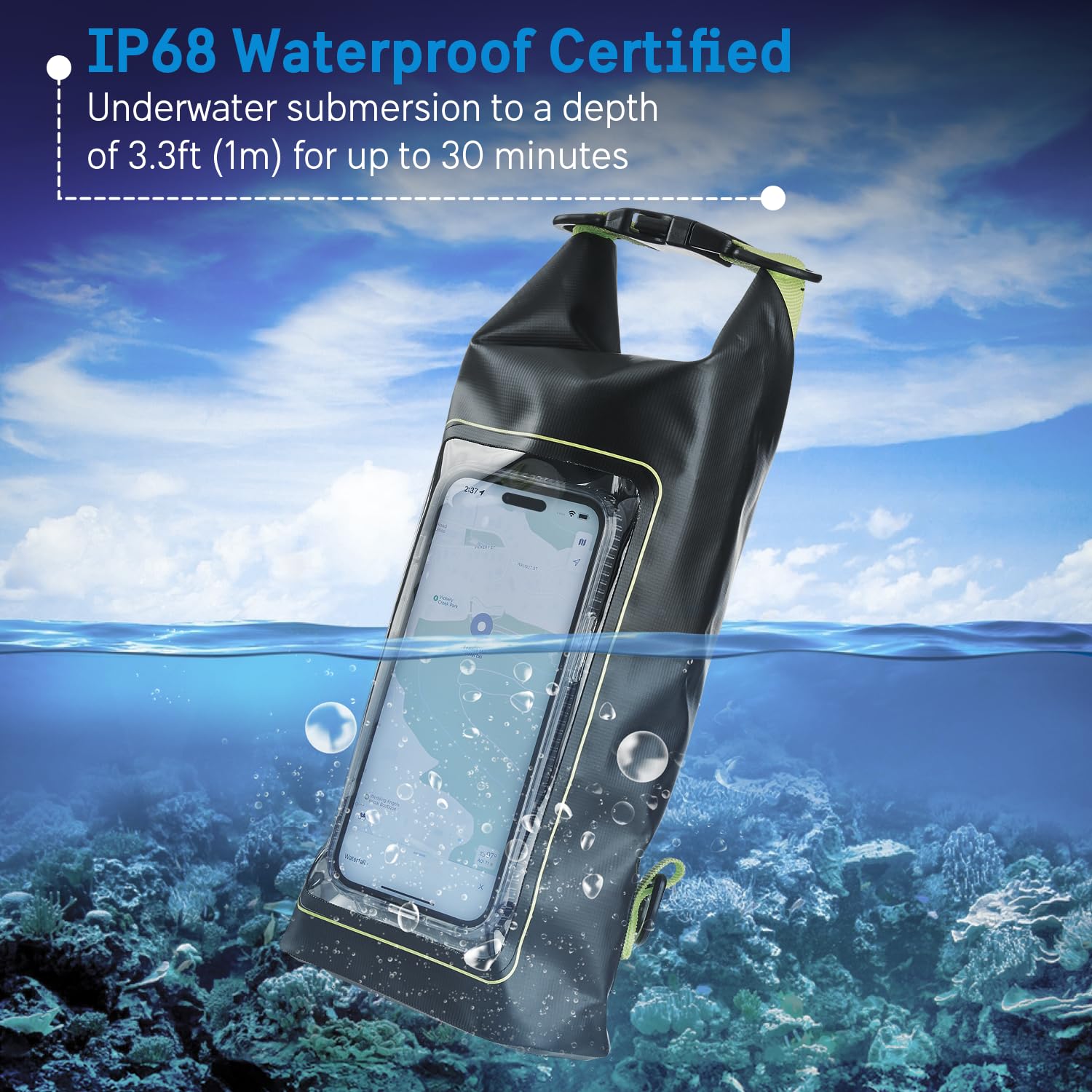 Mua Pelican Marine IP68 Waterproof Dry Bag 2L - Roll Top Waterproof ...