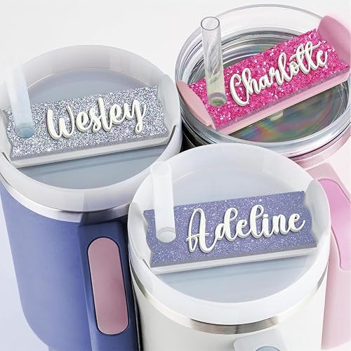 CleveFit Personalized Name Tag for Stanley Cup 20oz 30oz 40oz, Custom ...